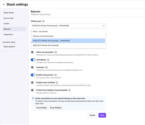 Worker Pools Spacelift Documentation