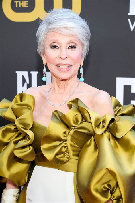 Rita Morenos Grey Pixie Cut Stole The Spotlight At The Critics Choice