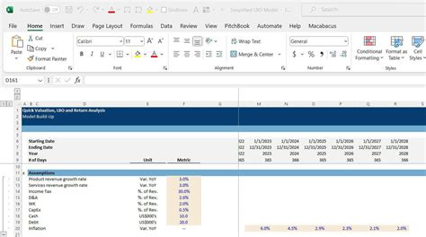 Leveraged Buyout Model And Return Analysis Efinancialmodels
