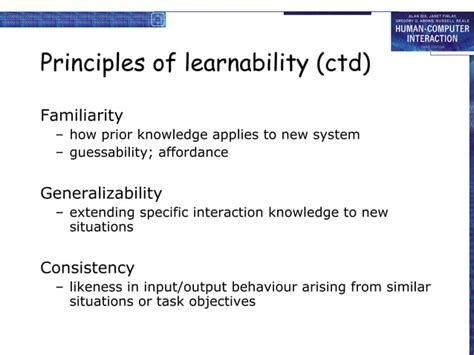 Hci 3e Ch 7 Design Rules Ppt