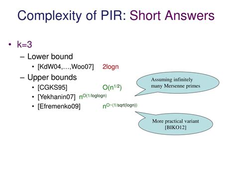 Ppt The Complexity Of Information Theoretic Secure Computation Powerpoint Presentation Id