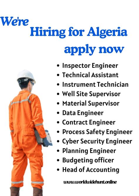 Vacancies Offshore And Onshore On Linkedin Hiring For Algeria Apply Now Inspector Engineer