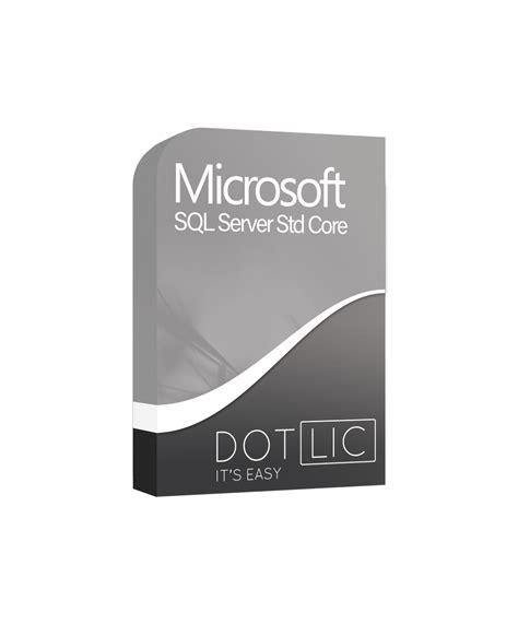 Sql Server 2016 Standard 2 Core Volume Licencija Naudota Lic Itoutlet