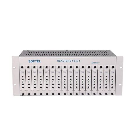 3 Ru Rack Mount 24 Way Rf Modulator Hd Mi 24 In 1 Catv Modulator