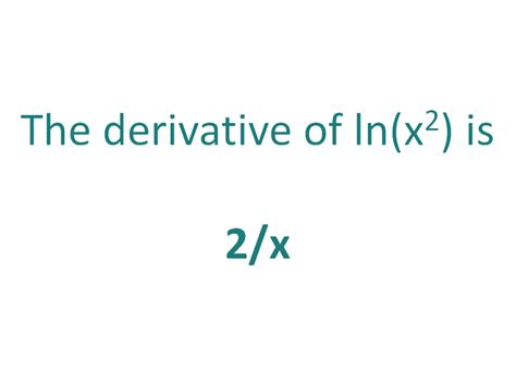 Second Derivative Of Log X Permzaer