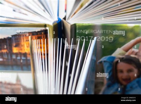 Stack Of Books In Library Stock Photo Alamy