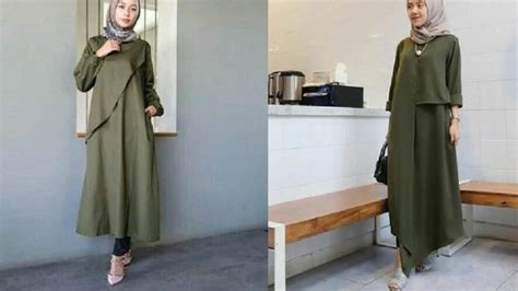 Model Baju Gamis Modern Tampil Tertutup Namun Tetap Stylish