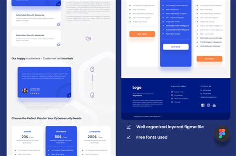 Ai Driven Cyber Security Landing Page Websites Ux And Ui Kits Ft Cyber And Security Envato