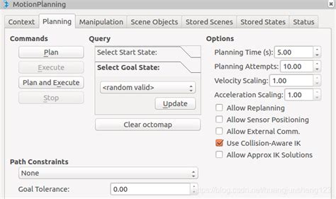 Moveit 教程【2】——moveit Quickstart In Rvizmoveit官方教程 Csdn博客