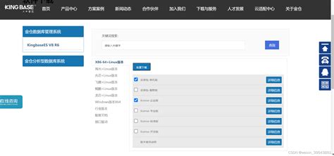人大金仓数据库 kingbasees v8 r6 在 x86 64 linux 安装过程 kingbase安装 输入请求信息怎么选 csdn博客