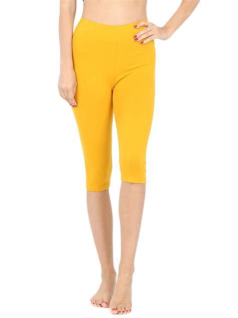 Thelovely Women And Plus Essential Basic Cotton Spandex Stretch Below