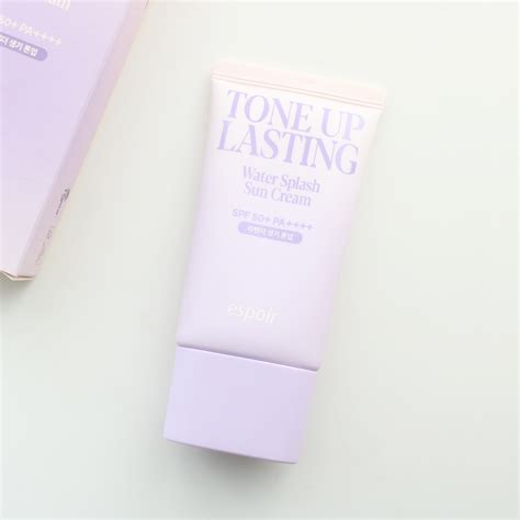 소현이와 함께 Beautiful 🌷 광고 Espoirmakeup 에스쁘아 워터 스플래쉬 선크립 톤업 래스팅 라벤더 톤업 선크림 본 적 있어 메이크업 전문가가