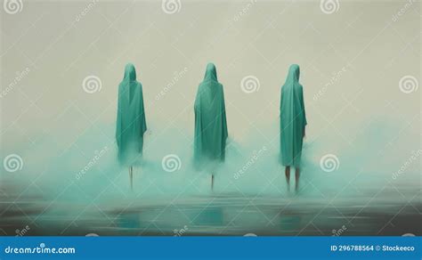 Three Specific Examples Of Graphs Of The Sine Function On The Number Axis Distinguished By Color