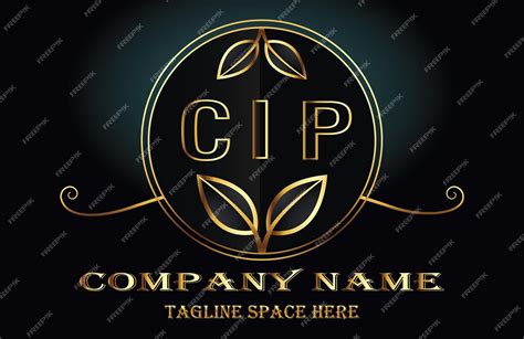 Premium Vector Cip Letter Logo