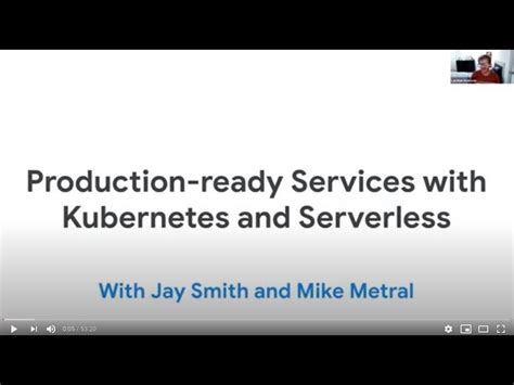 Free Video Building Production Ready Services With Kubernetes And