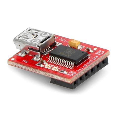 Konwerter USB UART FTDI 5V MiniUSB SparkFun Sklep Botland