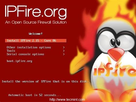 How To Install Ipfire Free Firewall Linux Distribution