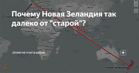 Почему Новая Зеландия так далеко от старой Александр Долгих Дзен