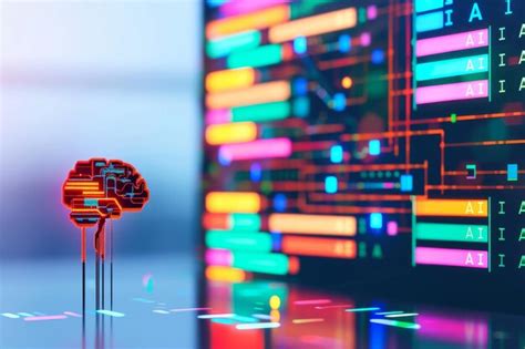 Ai Brain With Neural Network Visualization Advanced Artificial Intelligence Technology High Tech