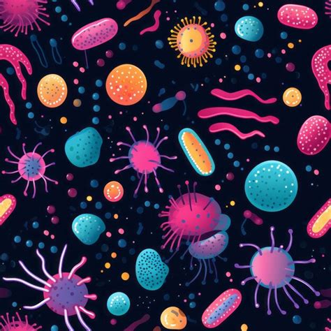 Premium Ai Image Uncovering The Intricate Patterns Of Bacteria A
