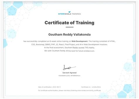 goutham reddy on linkedin internshalla