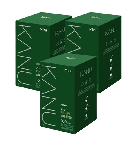 카누 디카페인 아메리카노 미니 100개입 3개 티몬