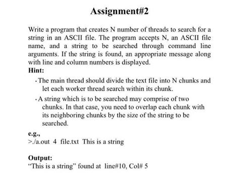 Solved Assignment2 Write A Program That Creates N Number Of