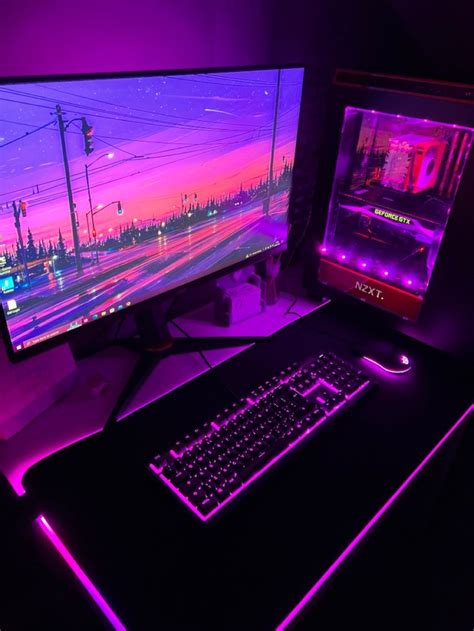 Girly Pc Setup Gaming Room Setup Pc Setup Gamer Room
