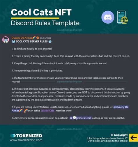 Excellent Discord Server Rules Templates Tokenized