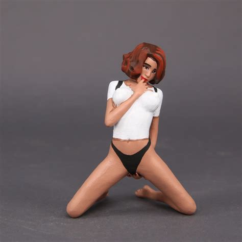 Scale Figure Handpainted Unpainted Resin Girl Sexy Woman In 1 24 1 32 1 18 1 43 Etsy