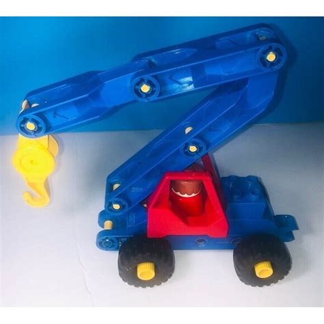 Lego Duplo Toys Lego Duplo Construction Site Crane With Hook And Driver Poshmark
