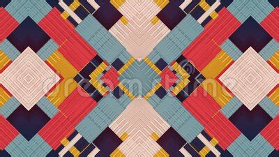 Colorful Kaleidoscope VJ Sequence Pattern 3d Rendering Loop Animation