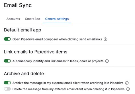 How Can I Set Up The Email Sync Knowledge Base Pipedrive