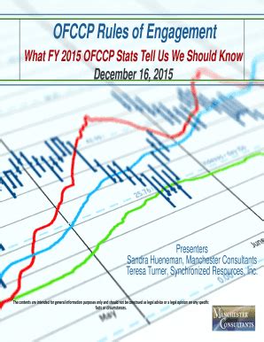 Fillable Online OFCCP Rules Of Engagement Fax Email Print PdfFiller