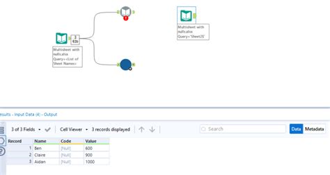 Solved Dynamic Input Multiple Sheets On One Excel File Alteryx