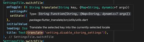 flutter translate support possible · issue 972 · lokalise i18n ally