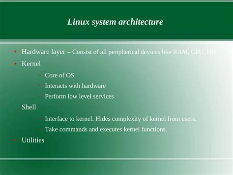 Linux Kernel Architecture Pdf