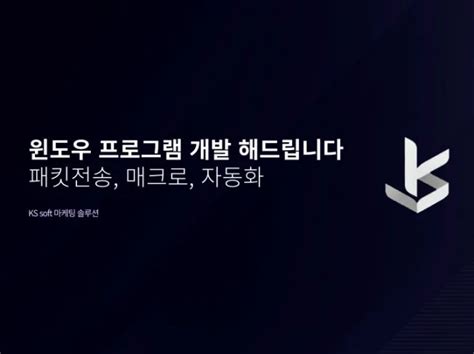 놀라운 생산성 향상 🚀 맞춤형 프로그램 제작으로 꿈을 현실로