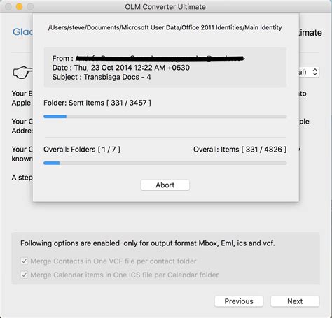 How To Convert Outlook 2011 To Mac Mail Install Olm Converter Ultimate