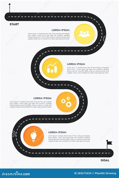 Infographic Template For Presentation Business Data Visualization Process Chart And Drive