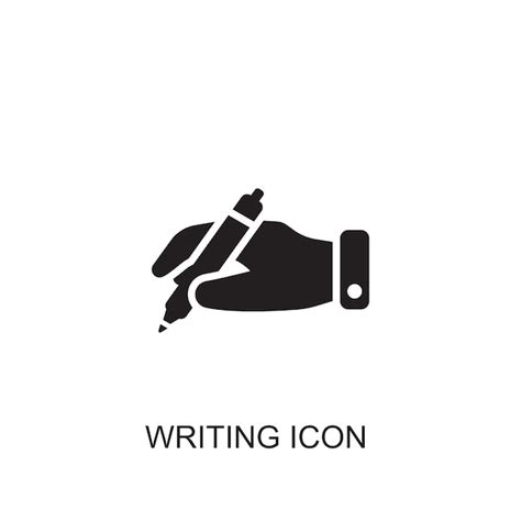 Premium Vector Writing Vector Icon Icon