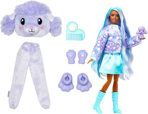 Barbie Cutie Reveal Cozy Series 5 2023 Dolls Lamb Teddy Poodle And Lion