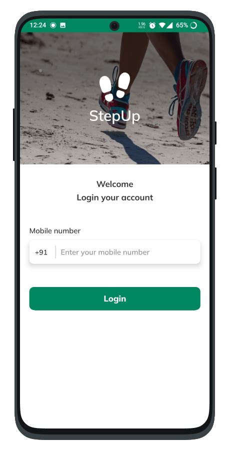 step counter and calories tracker app template in react native stepup multi language by