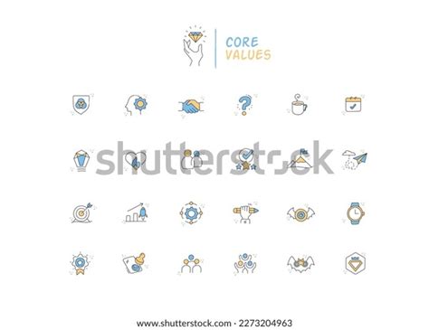 Core Values Corporate Values Progress Life Stock Vector Royalty Free 2273204963 Shutterstock