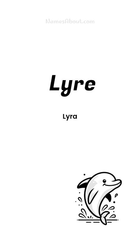 Lyre Name Meaning And Origins Nicknames Sibling Ideas