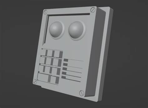 Rust Code Lock 3d Print Model 3d Model Cgtrader