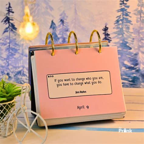 Calendar Personalized Calendar Inspirational Quotes Calendar The