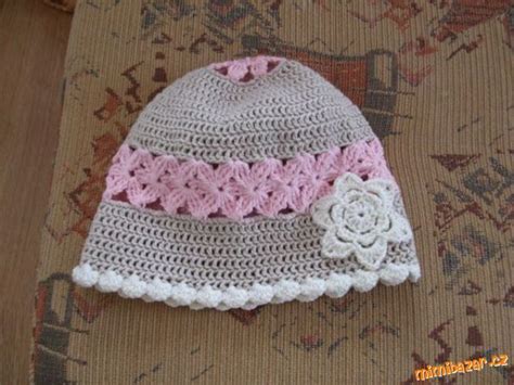HÁČkovÁnÍ Háčkovaná čepička S Kytičkama