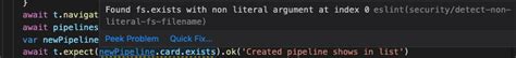 False Positive Detect Non Literal Fs Filename On Exists · Issue 26 · Eslint Communityeslint