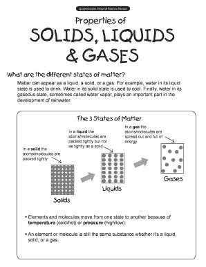 Fillable Online BQuackenworthb Physical Science Review Properties Of SOLIDS Fax Email Print